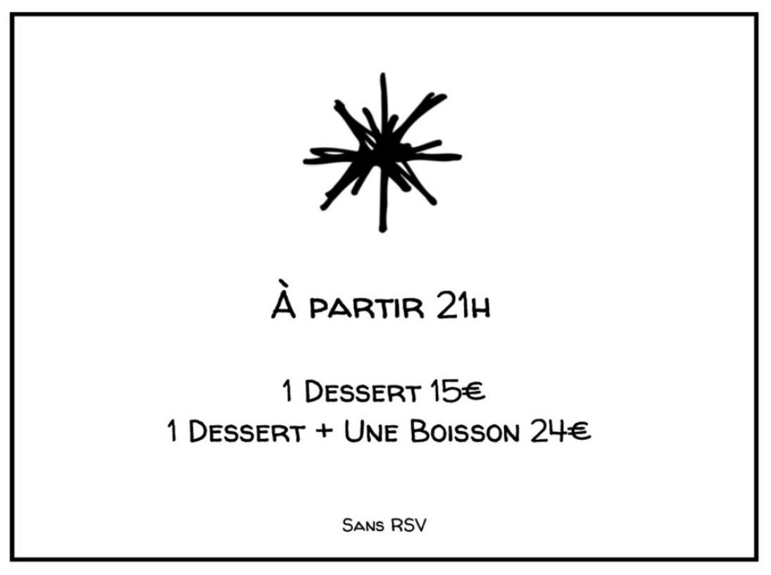 MENU - CATARSIS | Dessert Experience